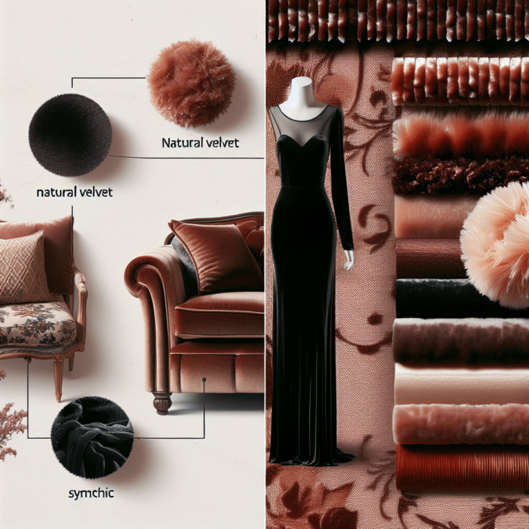 Terciopelo Sintético vs Natural: Descubre las Claves para ...