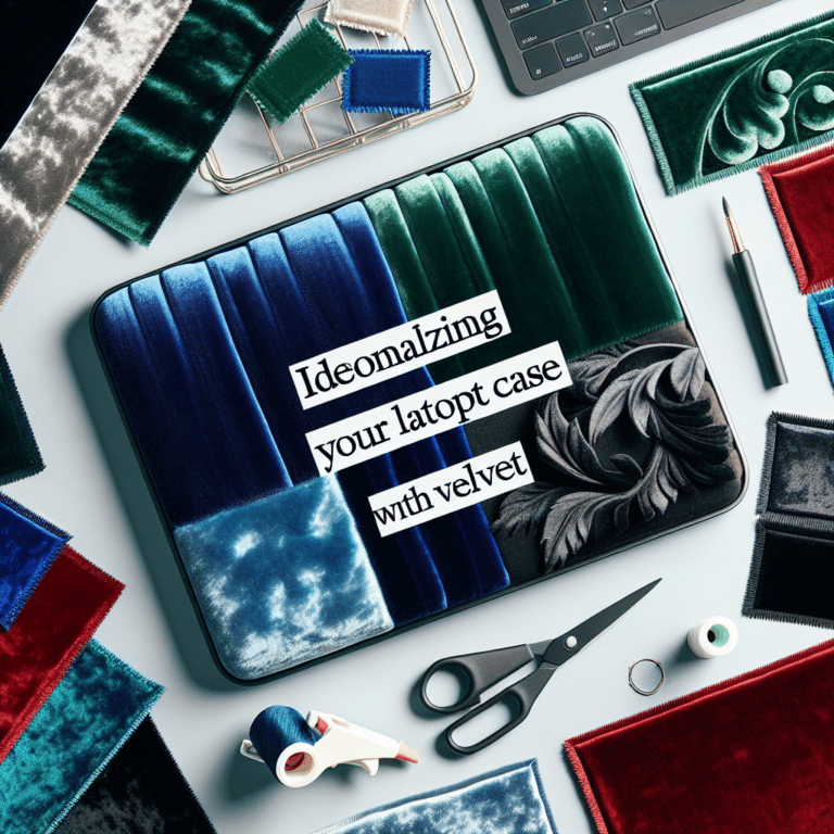 5 Creativas Ideas para Personalizar tu Funda de Laptop con Terciopelo ...